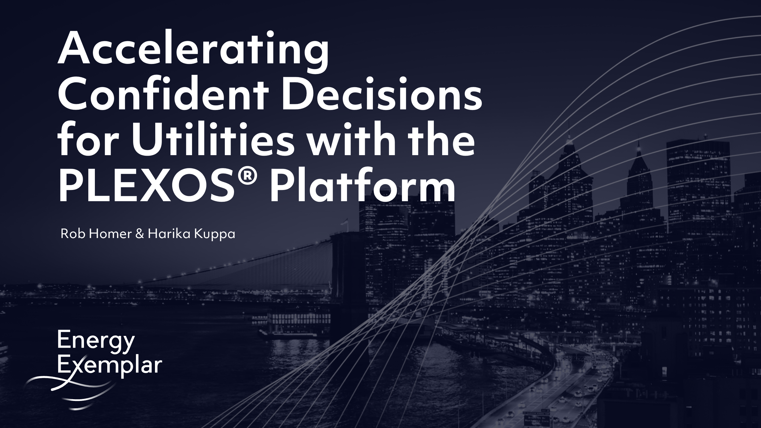 Webinar: Accelerate Confident Decisions for Utilities with PLEXOS